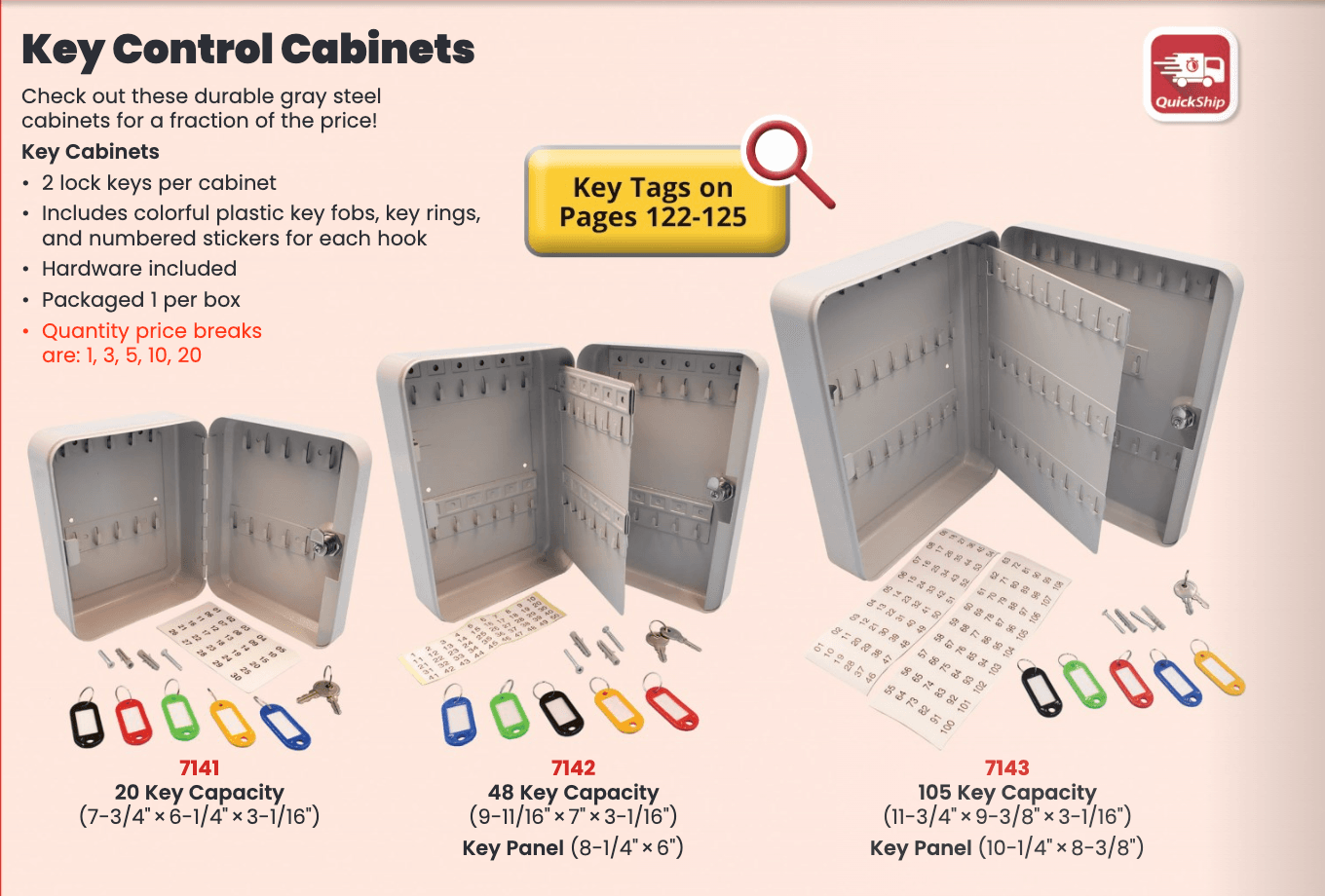 Key Control Cabinets | Swifty Communigraphics