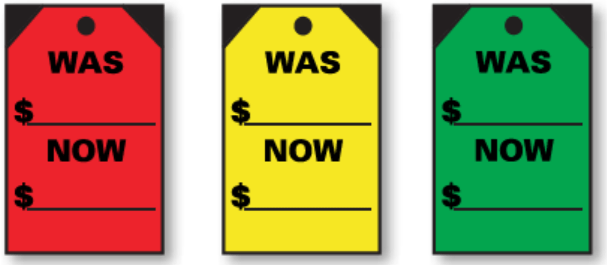 WAS-NOW Window Stickers – 7″ x 11″ | Swifty Communigraphics